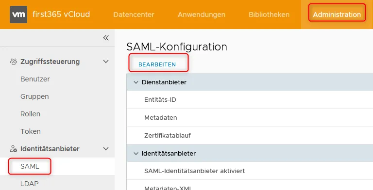 SAML Authentifizierung einrichten mit Azure AD - first frame networkers ag
